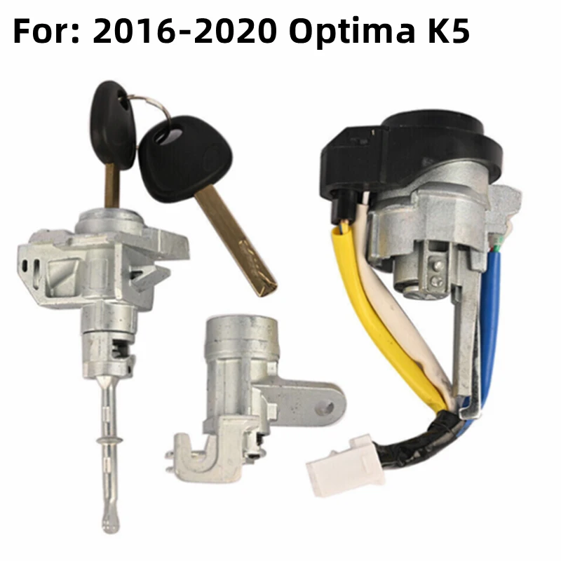 81991-35240 Full Set Door Lock Cylinder Barrel For Kia 2016-2020 K5 ...