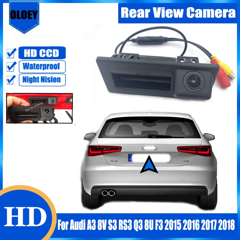 Original Screen Input Rear Camera For Audi A3 8v S3 Rs3 Q3 8u F3 2015 ...