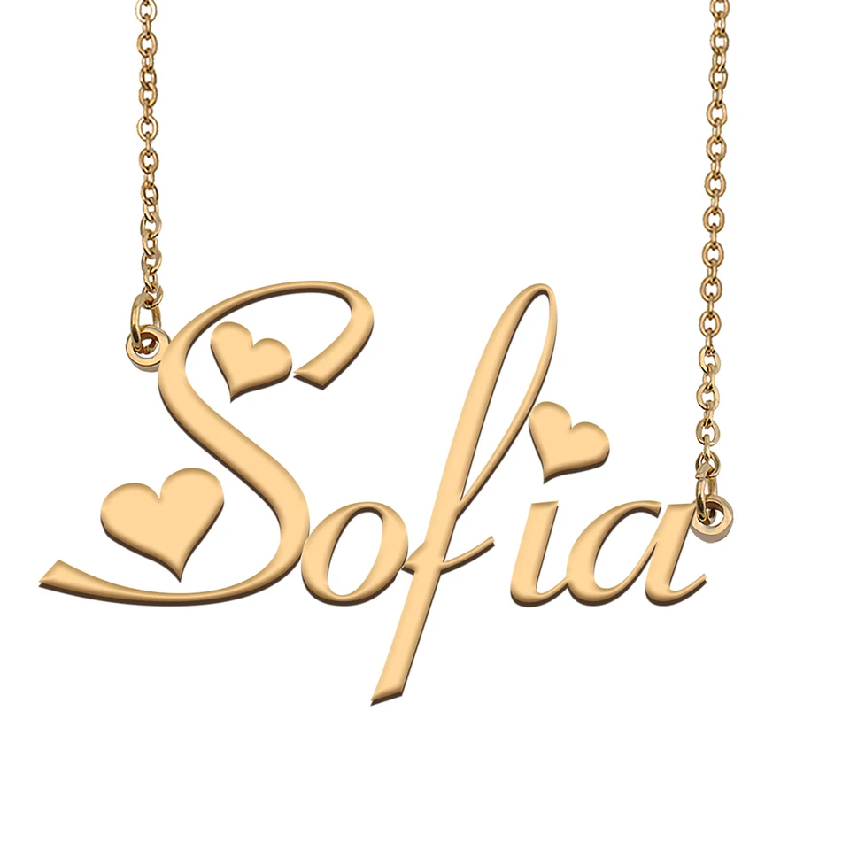 Sofia Name Necklace Sofia Name Necklace Purchase In
