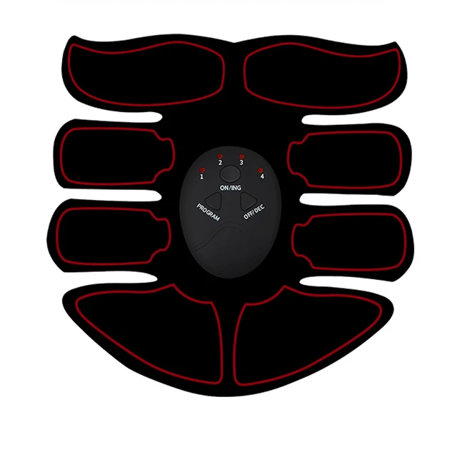 Muscle Stimulator Abdominal Trainer Fitness Abdominal Training EMS ...