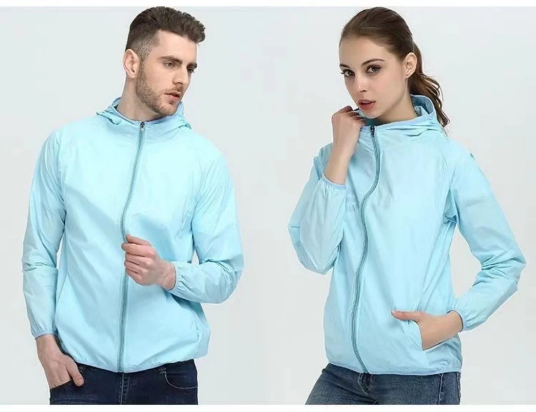 Men Women UV Protection Jacket UPF 50+ Long Sleeve Sun Shirt for Hiking ...