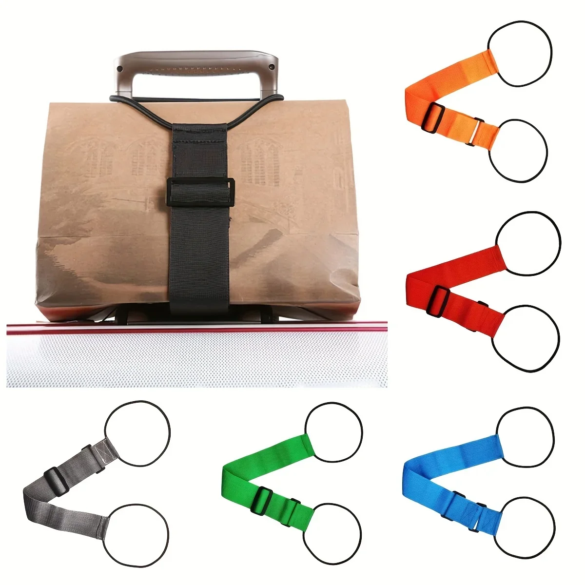 Luggage-Elastic-Strap-Versatile-Reusable-Strap-Travel-Simple-Suitcase ...
