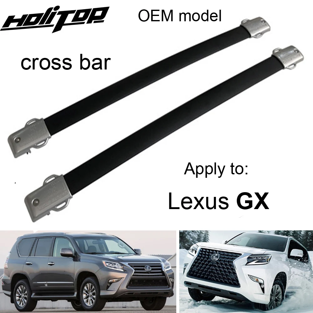 Lexus GX (w/flush Rails) Yakima Crossbar Complete Roof Rack, 52% OFF