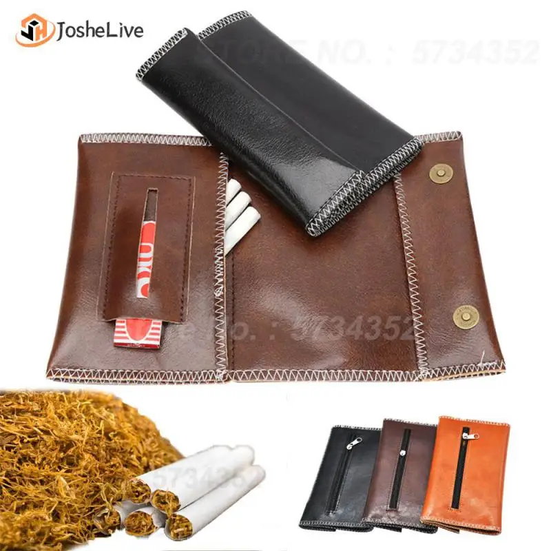 Waterproof-Tobacco-Pouch-Practical-Tobacco-Bag-Triple-Layer-Soft-PU ...