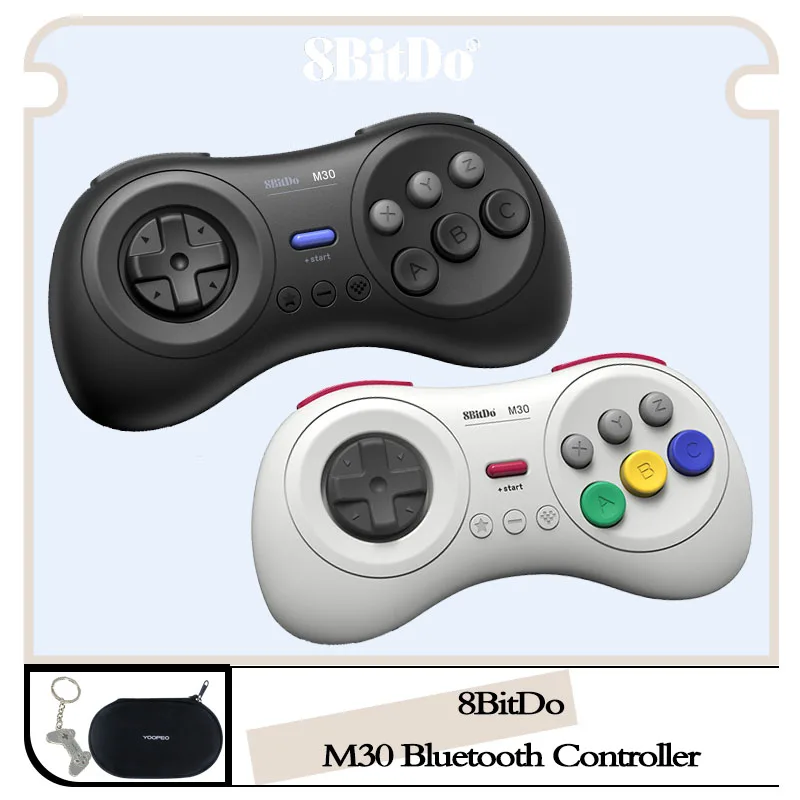 8BitDo-M30-Bluetooth-Gamepad-Game-Controller-for-Sega-Genesis-Mega ...