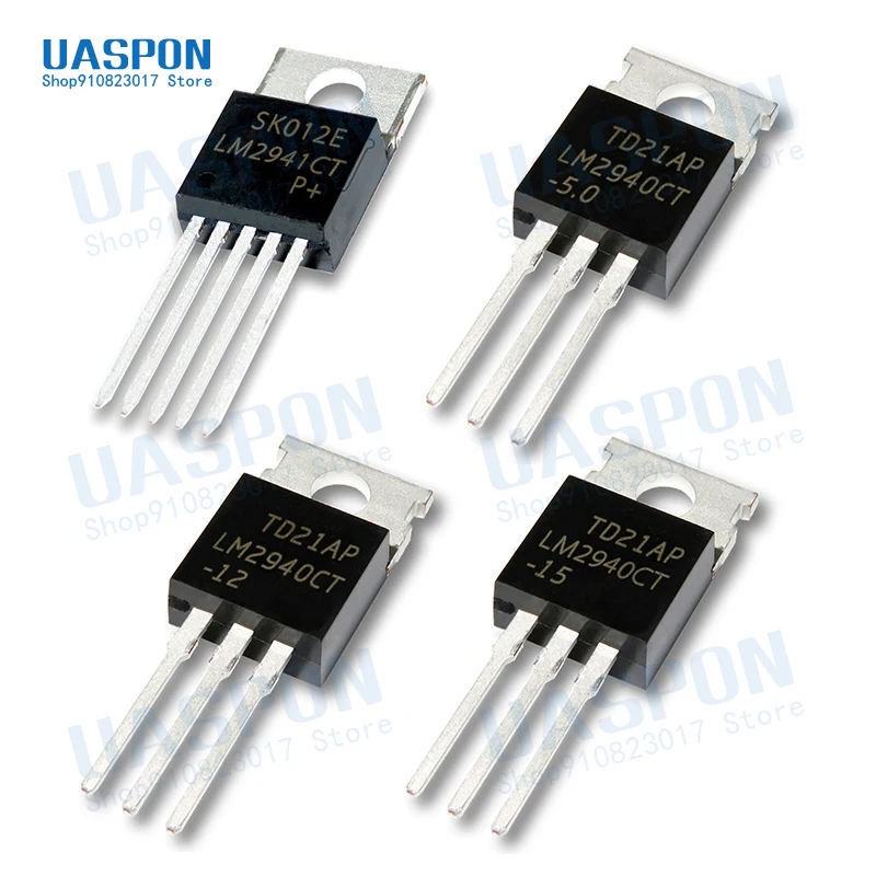 5pcs Lm2940ct-5.0 To-220 Low Dropout Three-terminal Regulator Lm2940ct ...