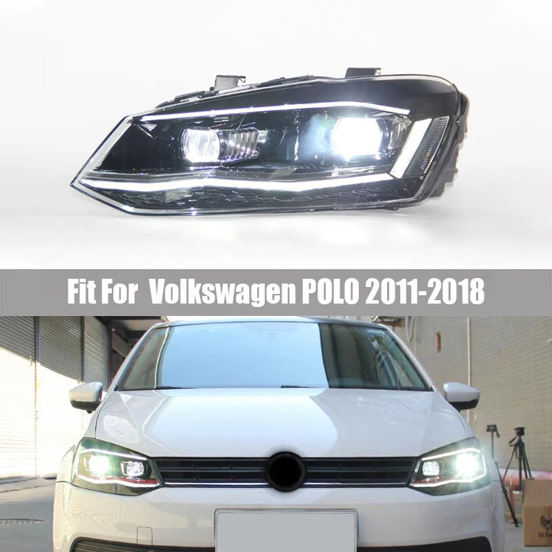 Volkswagen Polo Headlights Modified