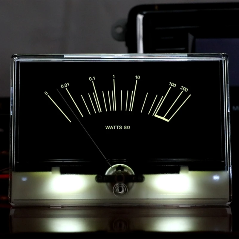 Audio-Device-Bike-High-Precision-VU-Ammeter-DB-Meter-with-Lamp-Bulb ...