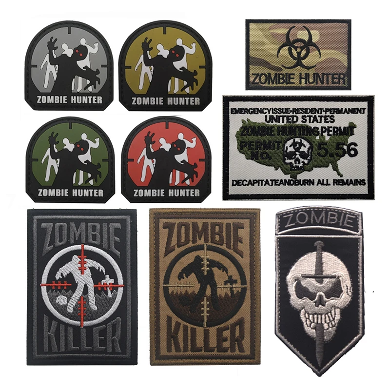 Zombie Hunter Badge