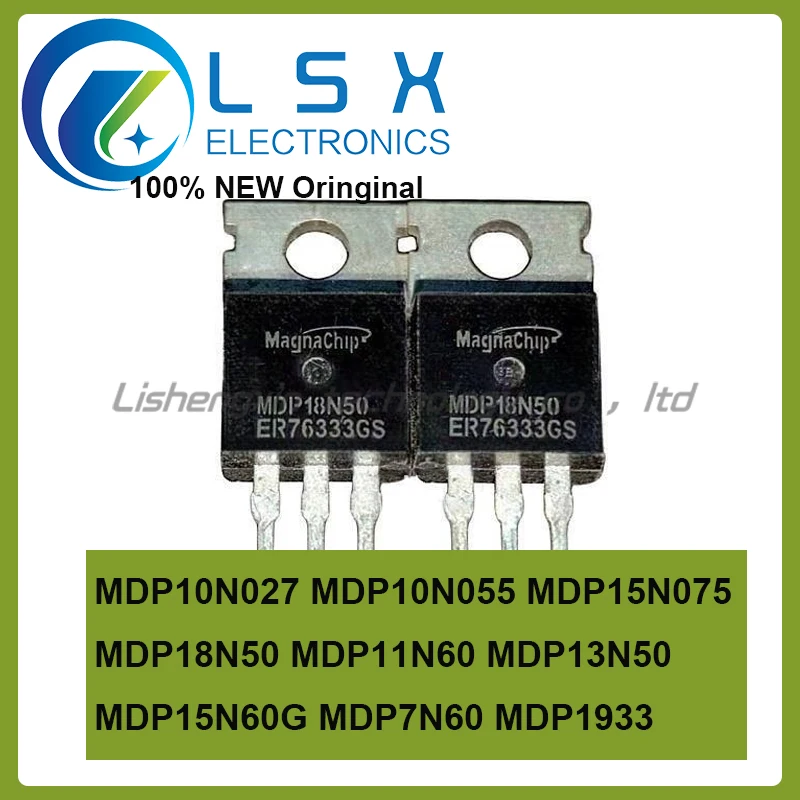10PCS-MDP10N027-MDP10N055-MDP15N075-MDP18N50-MDP11N60-MDP13N50 ...