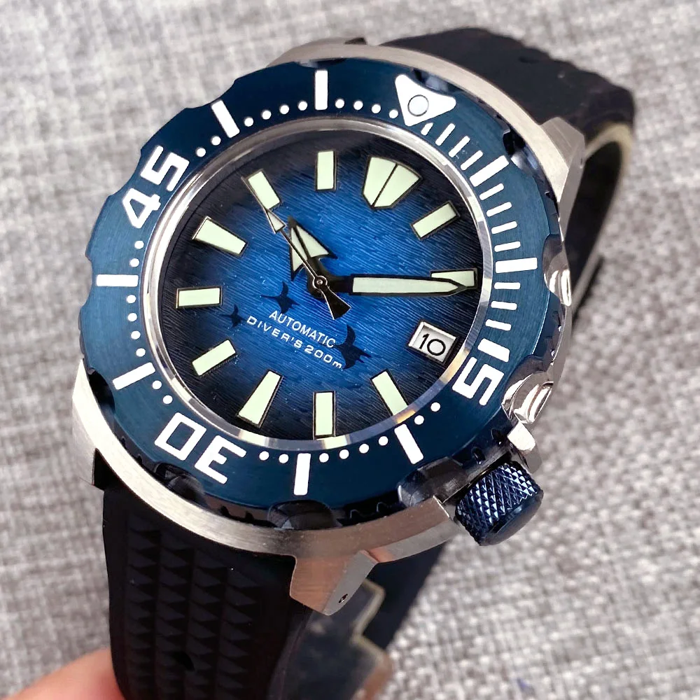 200M-Diving-Watch-Blue-Monster-Automatic-Men-Watch-NH36-Movt-120-Click ...