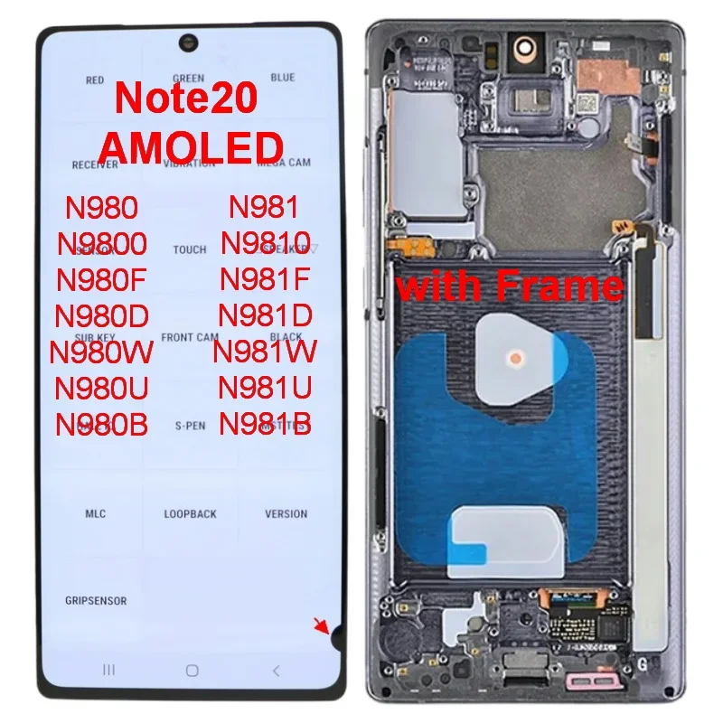 Display-LCD-Touch-Digitizer-Assembly-Pe-as-de-reposi-o-AMOLED-Samsung ...