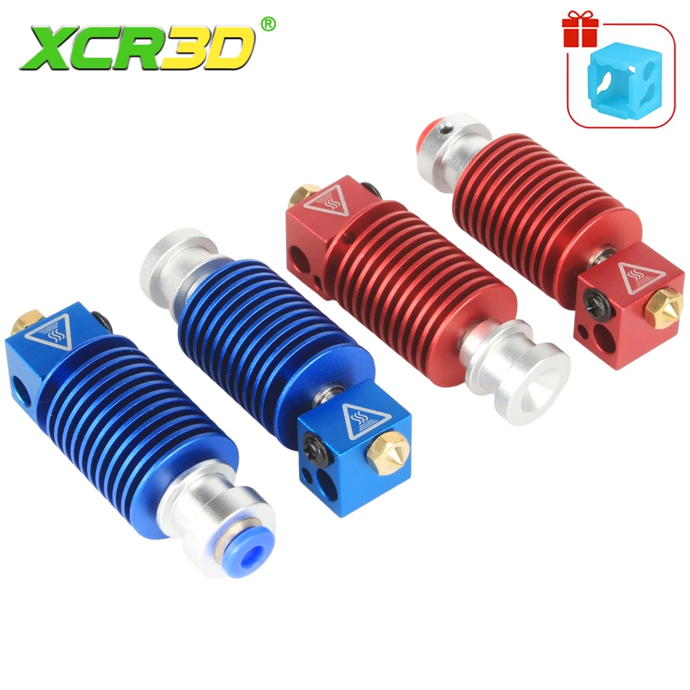 All metal E3D V6 Hotend J head Prusa I3 Voron Ender3 Bowder Direct Volcano Hot End Extruder 1 ...