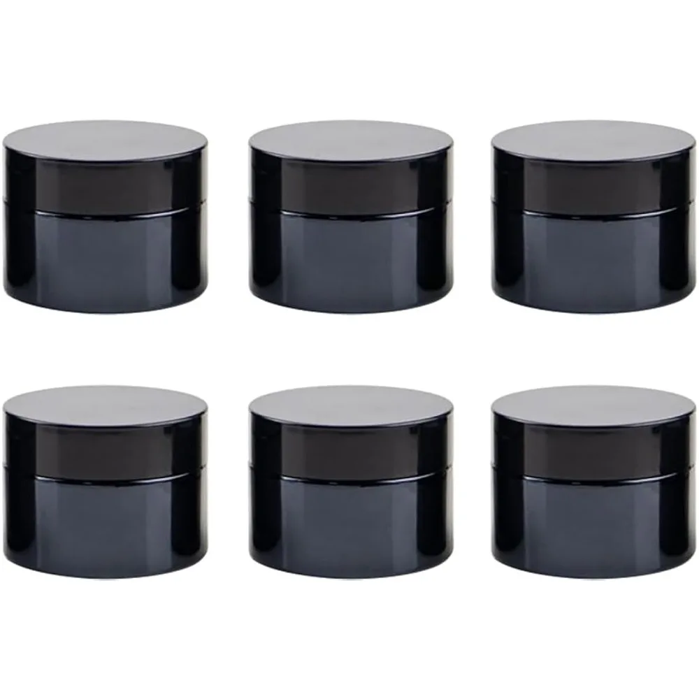 5g-20g-30g-50g-Thick-Black-UV-Protection-Glass-Jar-5ml-Concentrate-Jar ...