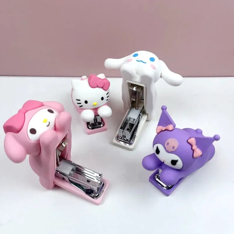 Hello-Kitty-Stapler-Sanrio-School-Supplies-Anime-Cute-Small-Binding ...