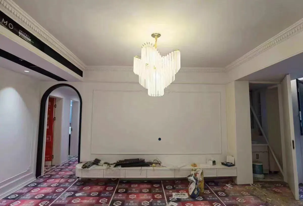 Aloza Crystal Ceiling Light – Deccori Home