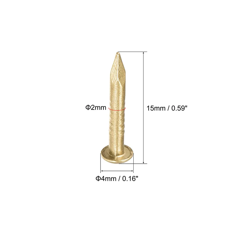 Miniature Brass Nails