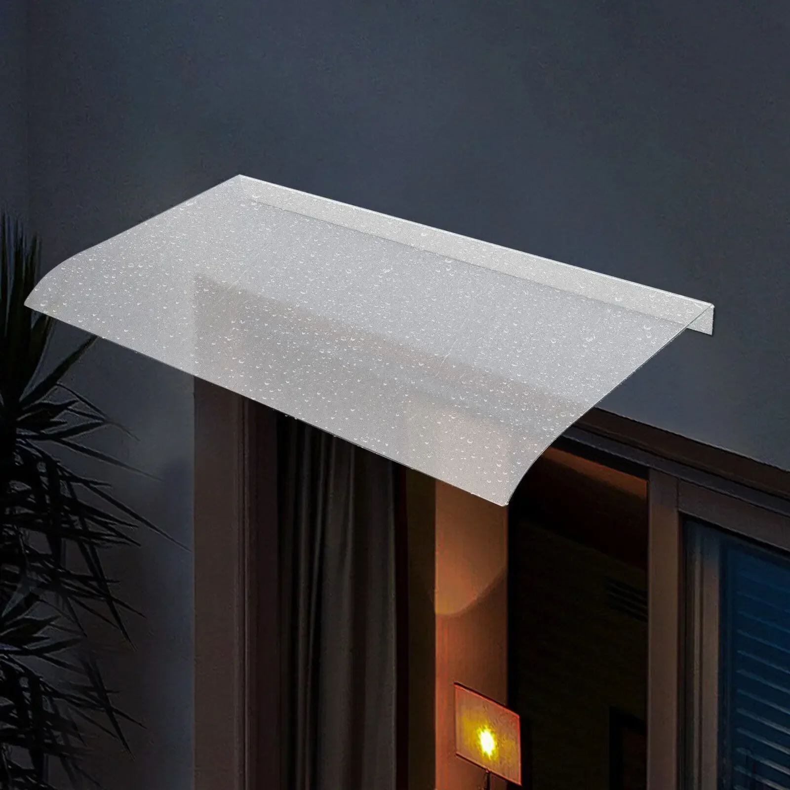 50*80cm/50*100cm Window Awning Door Sun Shade Canopy Hollow Sheet UV ...