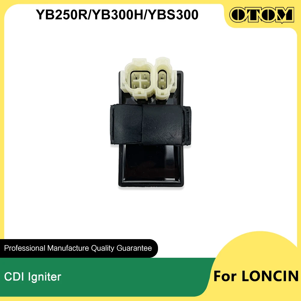 OTOM YB250R/YB300H/YBS300 Motorcycle CDI Ignition Igniter 6 Pin ...