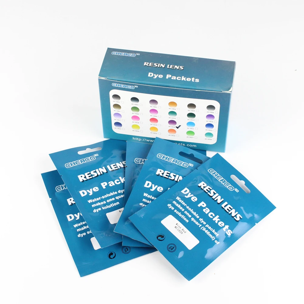 1 Pack Lens Dye Packet Tinting Solution 20 Colors To Choose From ...