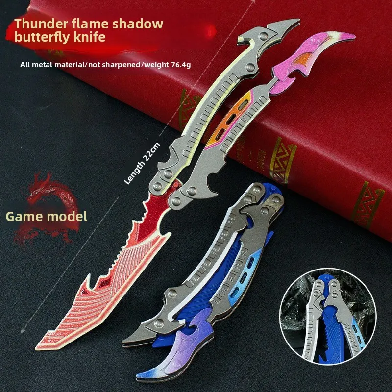 Why the COD Game Prop 22cm Thunder Flame Butterfly Blade is the ...