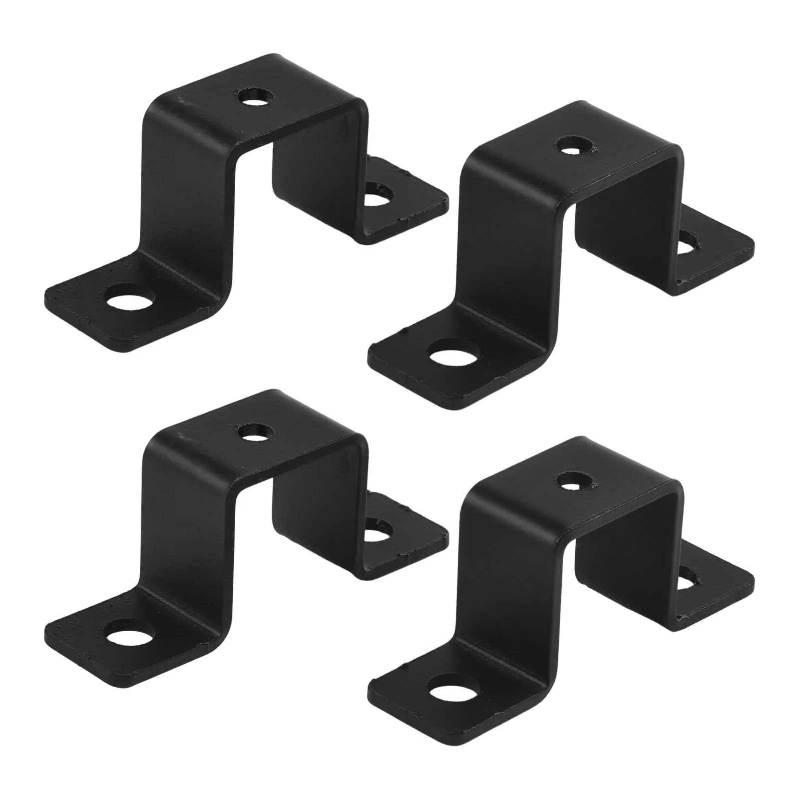 2/4PCS Square Tube Clamp Corrosion-Resistant Saddle Clip Horseback Hose ...