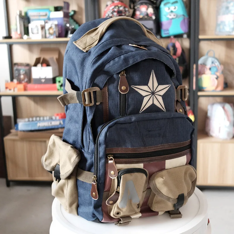 New Captain America Backpack
