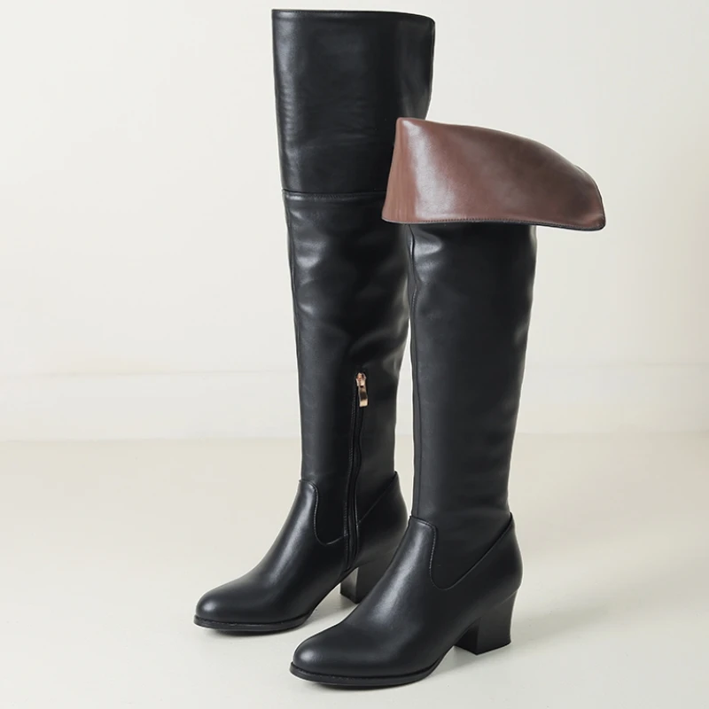 Sexy Over-the-Knee Boots Women 2024 Winter Shoes Fashion High Heels ...