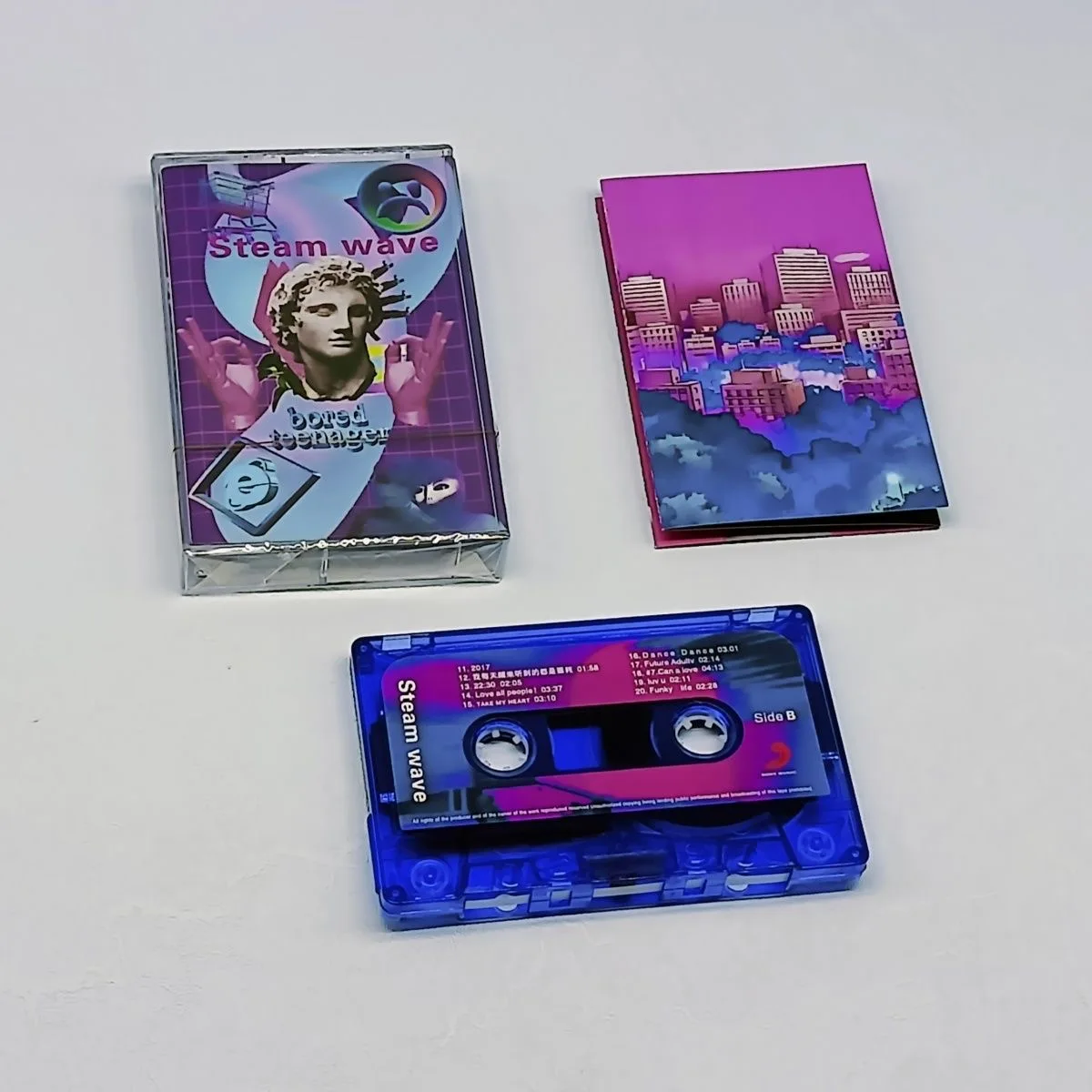Vaporwave-Vintage-Music-Tape-Steam-wave-Bored-Teenager-Cosplay ...