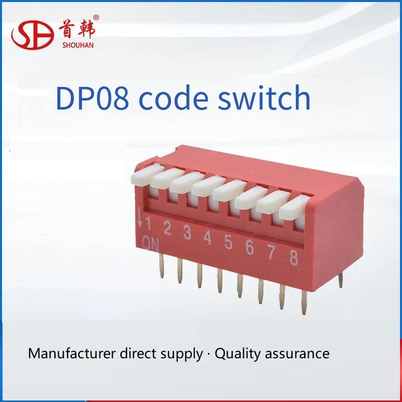Toggle-switch-Side-dial-16pin-double-row-red-code-switch-Netcom-dip ...