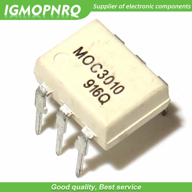10PCS-MOC3010-MOC3020-MOC3021-MOC3023-MOC3041-MOC3043-MOC3052-MOC3061 ...