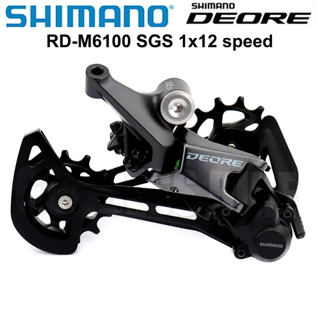 SHIMANO DEORE SLX XT RD M6100 M7100 M7120 M8100 M8120 Rear Derailleur Mountain Bike MTB 12-Speed ...