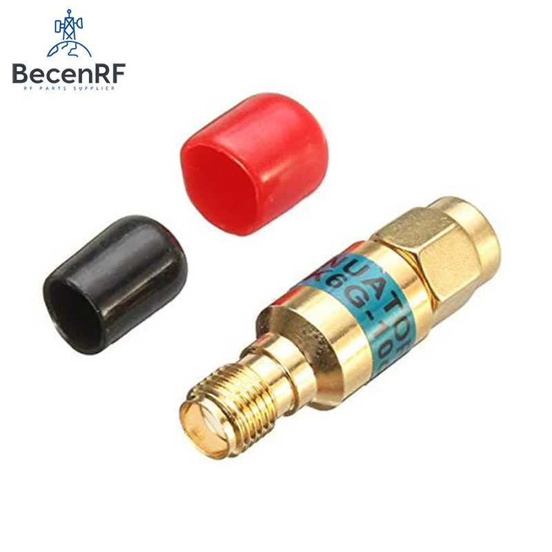 Gold-Plated-Brass-2W-SMA-RF-Attenuator-DC-6GHz-1dB-3dB-5dB-6dB-10dB-15dB-20dB.jpg