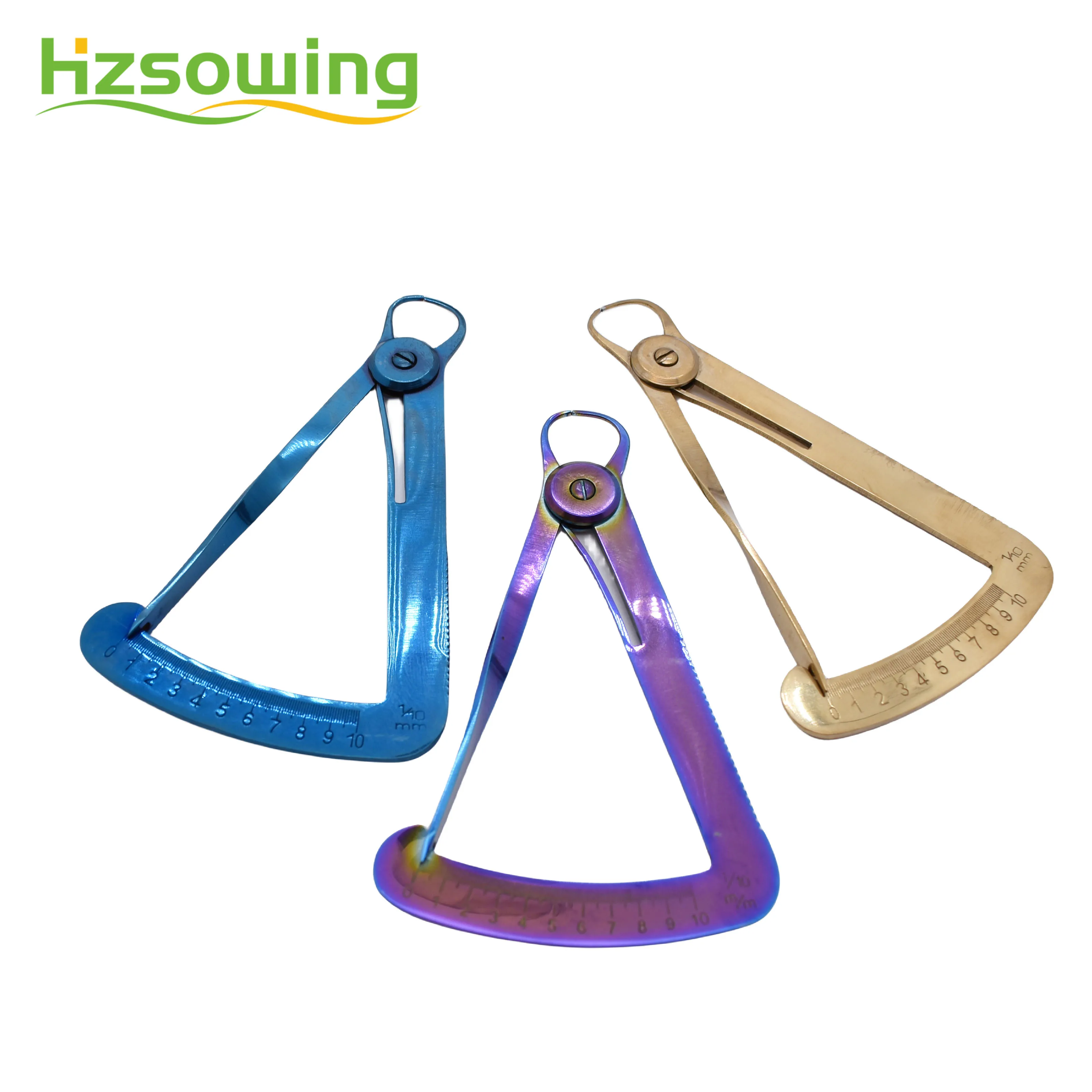 Dental-Gauge-Caliper-Dental-Lab-Instruments-Metal-Dental-Ruler-Lab-Wax ...