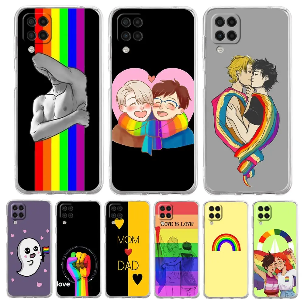 LGBT-Rainbow-Gay-Phone-Case-For-Samsung-Galaxy-A51-A71-A21S-A12-A11-A31 ...