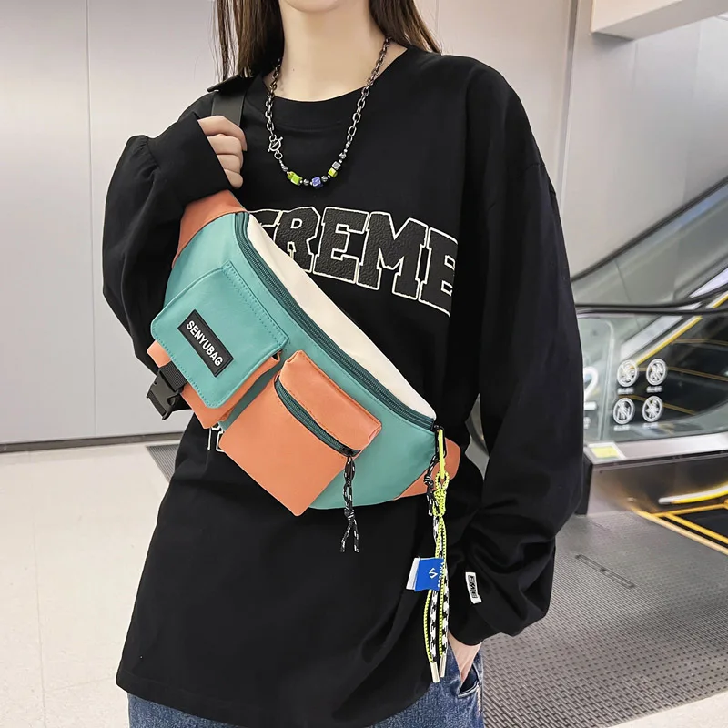 Women-Waist-Bag-Casual-Nylon-Fanny-Packs-Banana-Bags-Street-Hip-Hop ...
