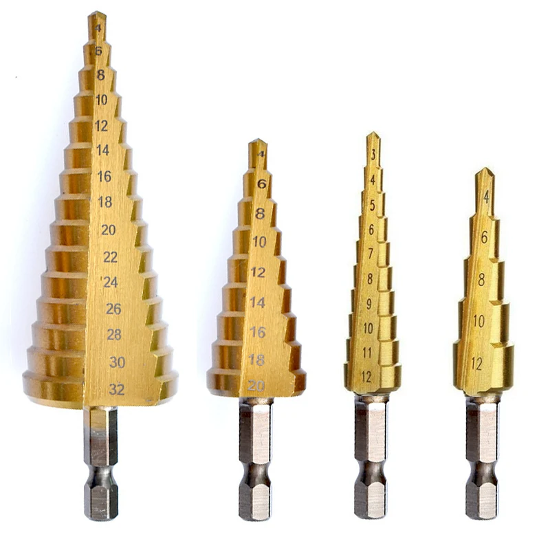 3-12-4-12-4-20-4-32mm-HSS-Straight-Groove-Step-Drill-Bit-Titanium ...
