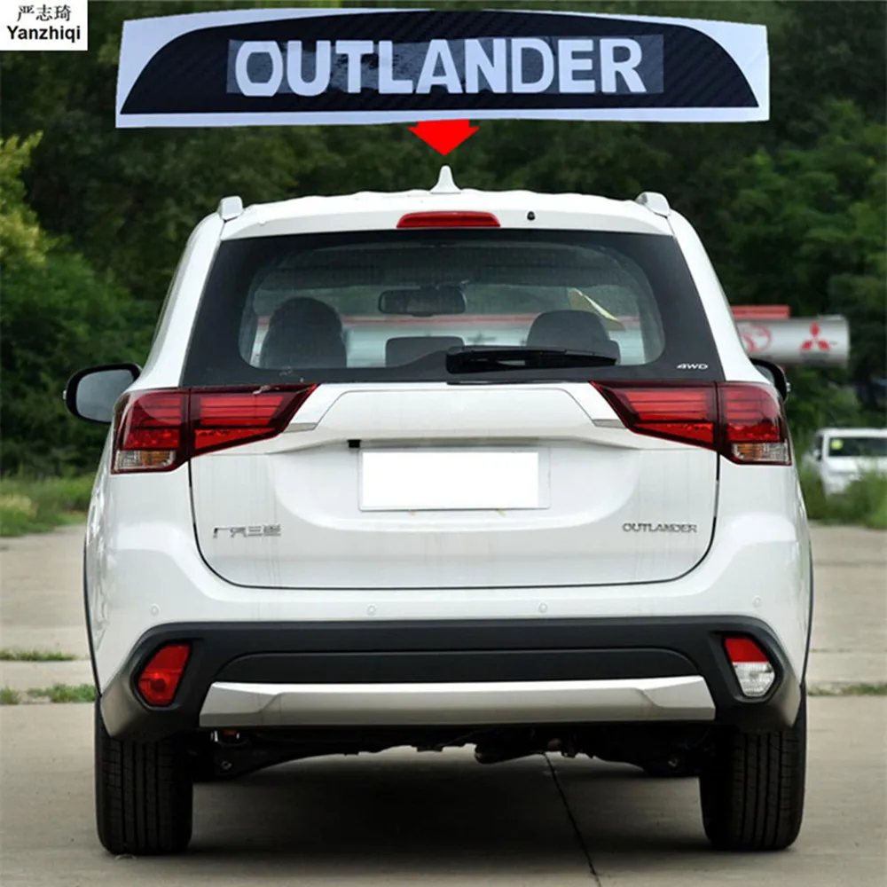 1PC-Carbon-Fiber-Car-Stickers-Of-High-Mounted-Stop-Lamp-High-Brake ...