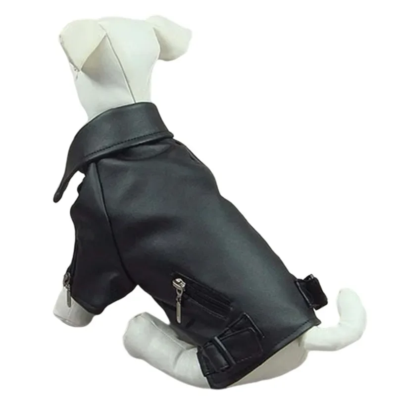 Leather-Dog-Coat-Jacket-Winter-Dog-Clothes-Outfit-Garment-Warm-Pet ...