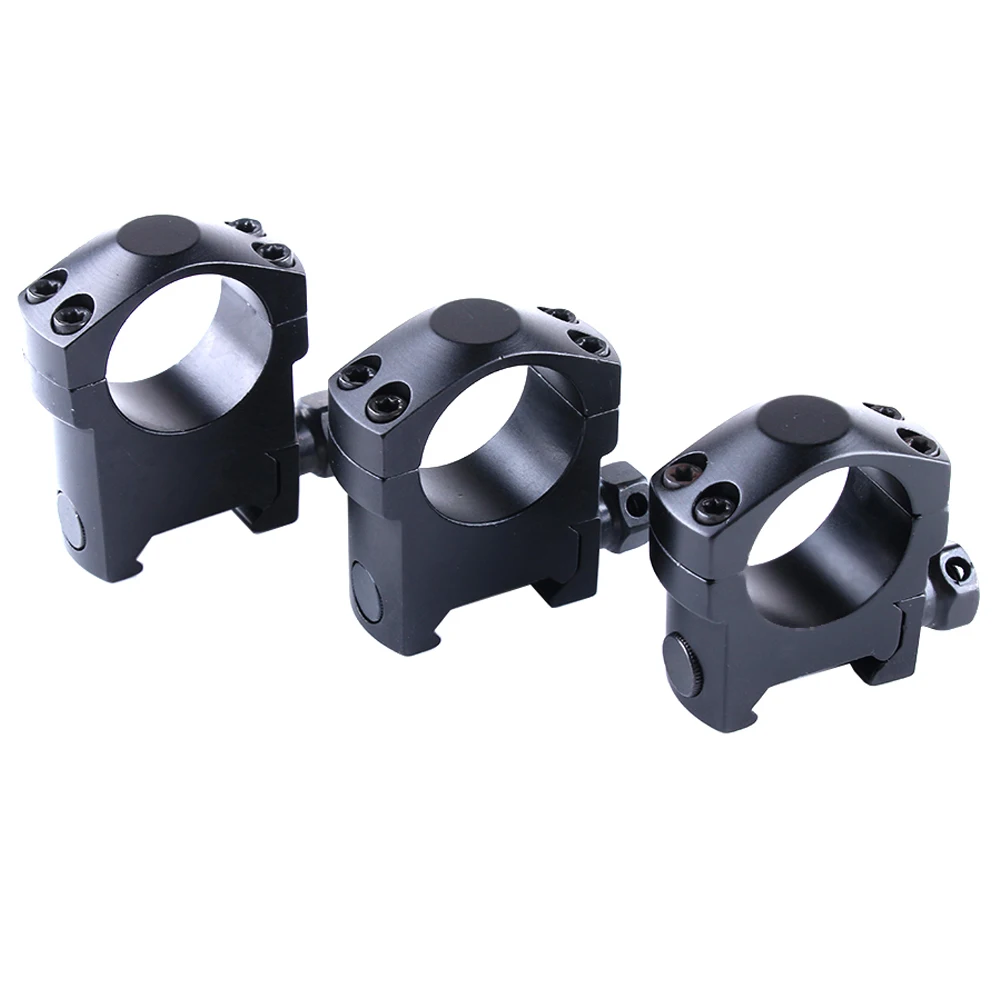 25-4mm-30mm-Scope-Ring-Mount-High-Medium-Low-Profile-Set-Riflescope ...