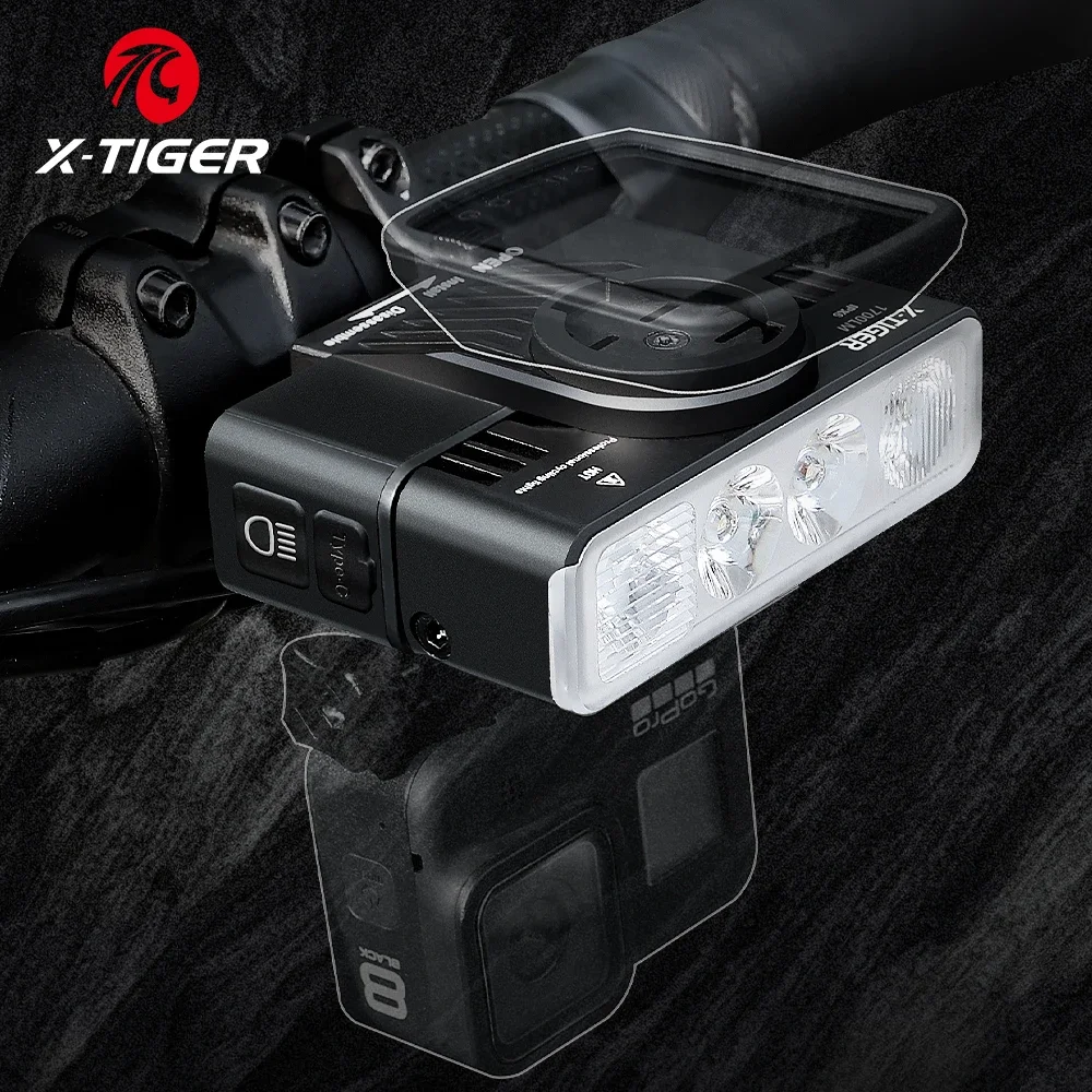 X-TIGER-2800LM-Bike-Lights-IPX6-Waterproof-Bike-Headlight-Night-Riding ...