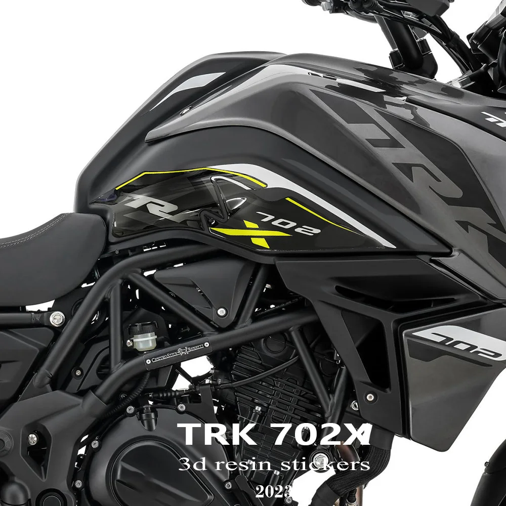 Motorcycle Trk702x Accessories 3D Gel Epoxy Resin Sticker Tank Pad ...