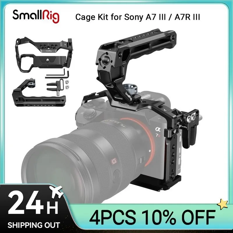 SmallRig-A7-III-A7R-III-Cage-Kit-with-Top-Handle-HDMI-Cable-for-Sony ...
