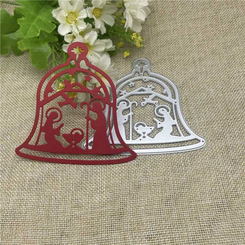 Christmas-bell-Cards-Dies-Metal-Cutting-Dies-Stencils-For-DIY ...