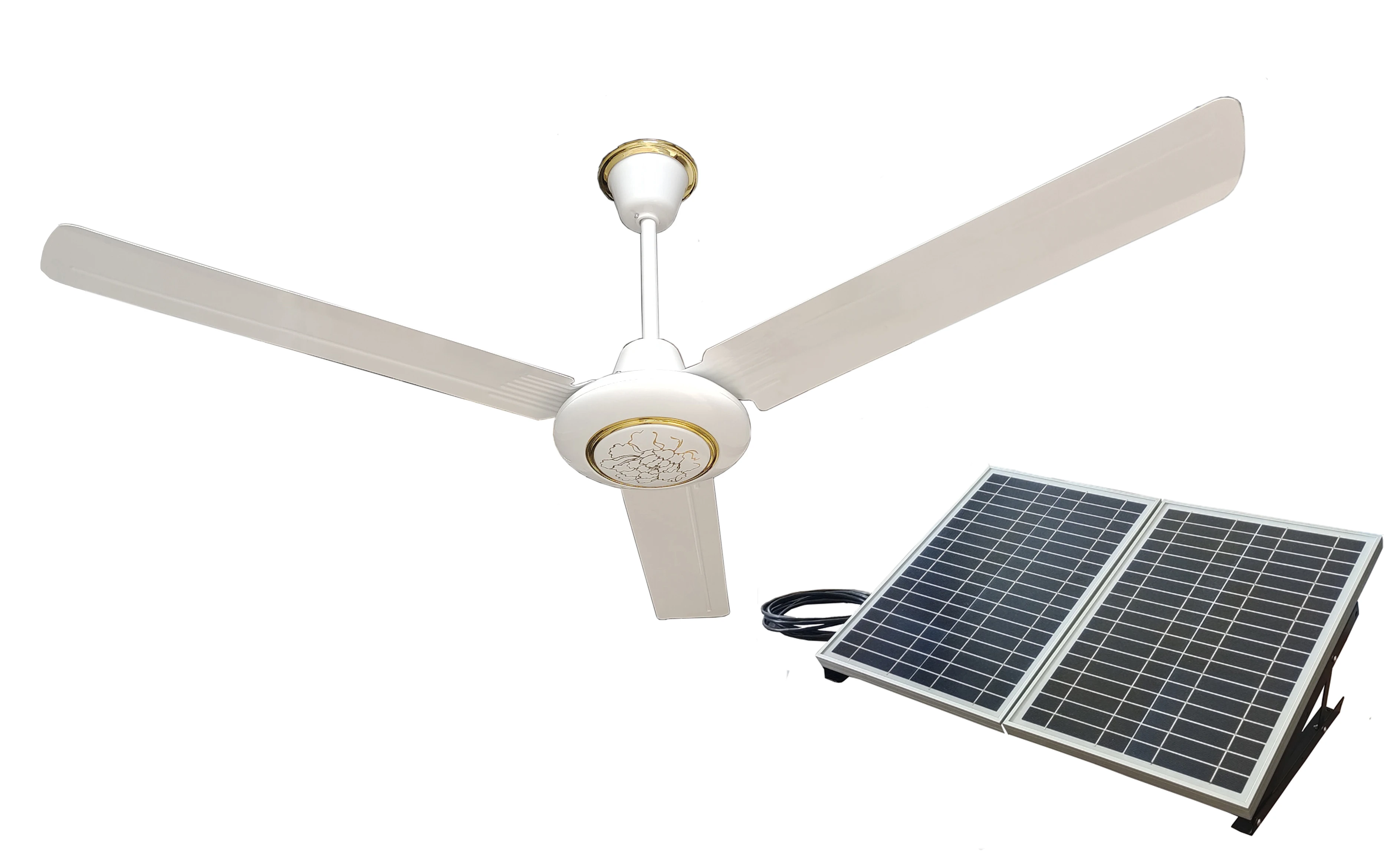 Solar Ceiling Fan Outdoor | Solar Ceiling Fan Home | Gazebo Fan Solar ...