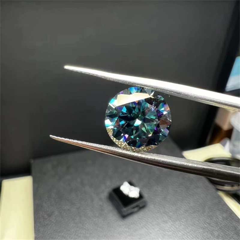 2ct Pink Moissanite Loose Gemstones D Color 3EX Round Cut Lab Grown ...