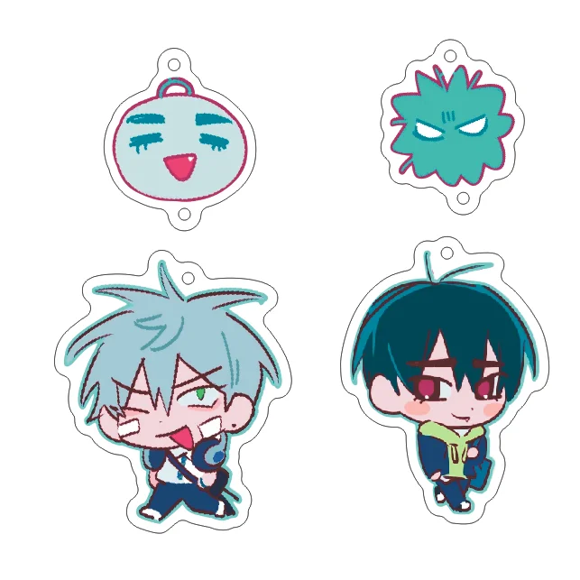 ALIEN-STAGE-IVAN-TILL-Keychain-Man-Acrylic-Chain-for-Pants-Womans-Key ...