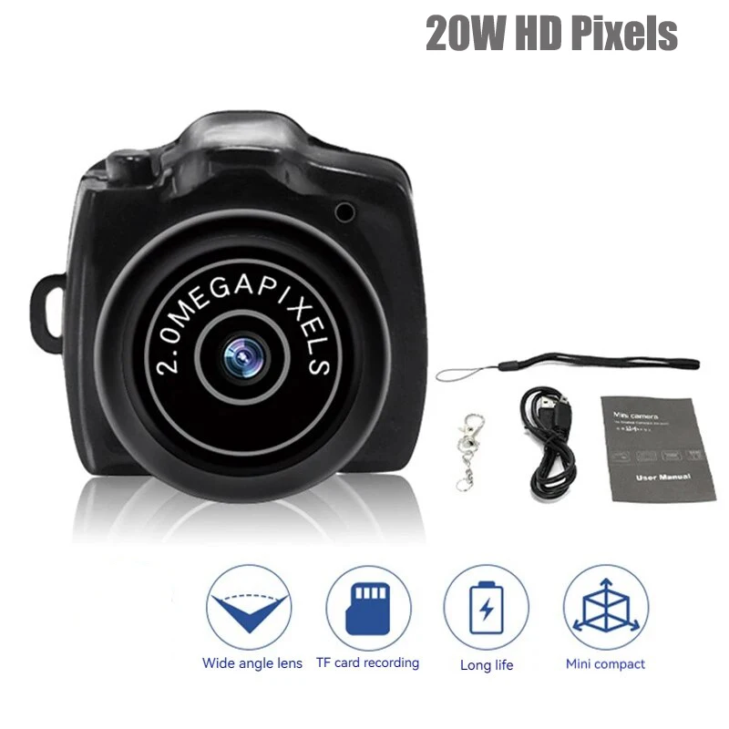20W-Tiny-Camera-HD-Video-Audio-Recorder-Car-Sport-Micro-Cam-Webcam-With ...