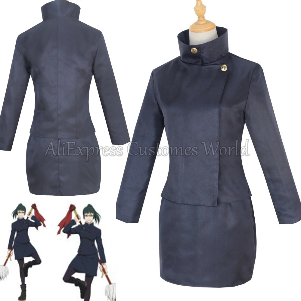 Anime-Jujutsu-Kaisen-Ieiri-Shoko-Cosplay-Costume-High-School-Shoko ...