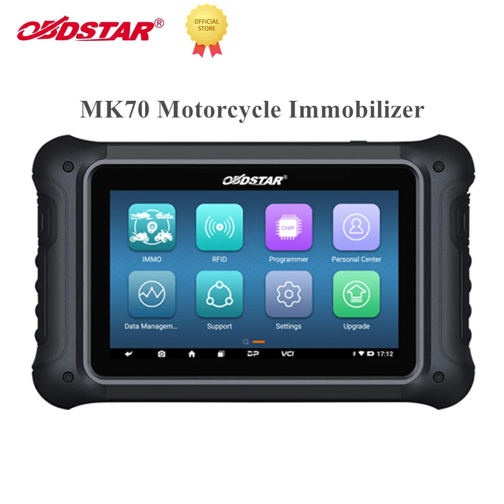 Obdstar Mk70 Motorcycle Immobilizer Programming Device Motorcycle Key Programming Make Key Read ...